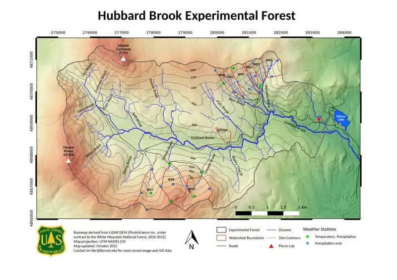 Hubbard Brook, uma floresta-laboratório há seis décadas
