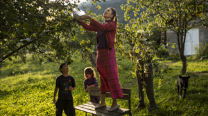 Refúgio medieval na montanha