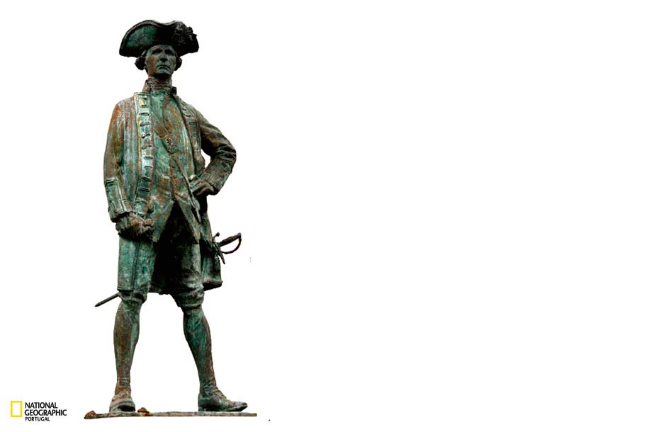 James Cook, um explorador europeu nas remotas ilhas da Oceânia