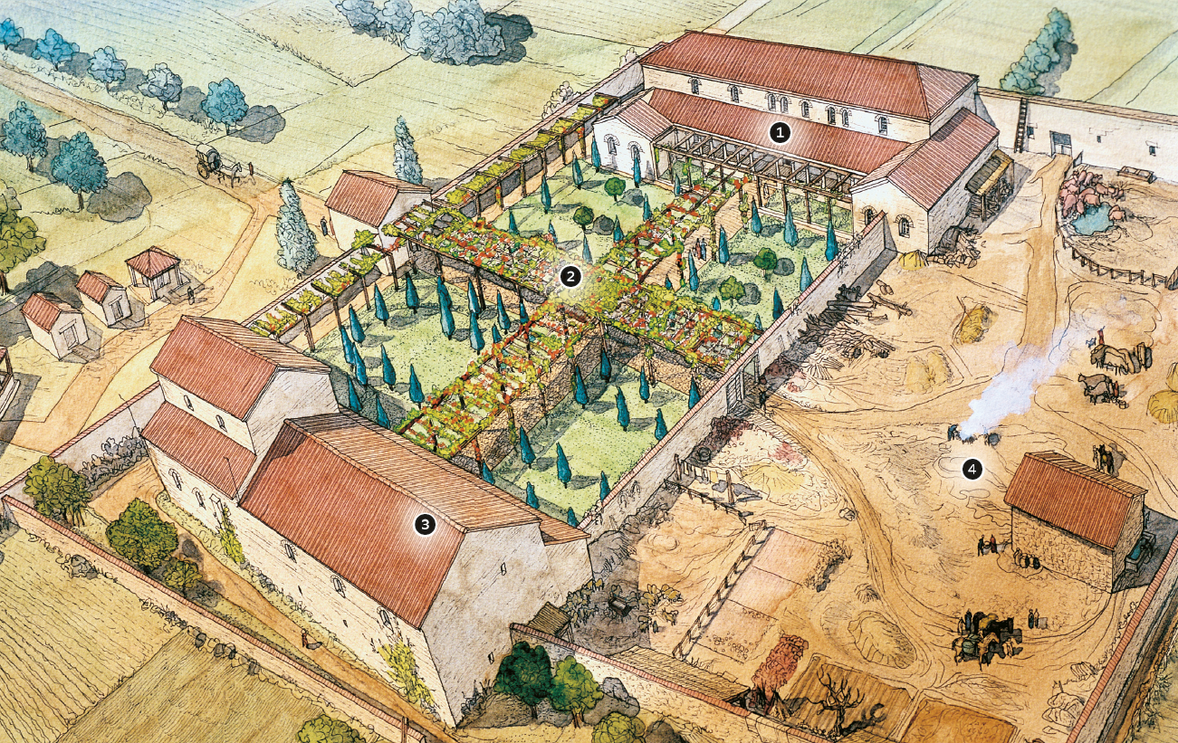 Villae romanas: a vida dos ricos no campo