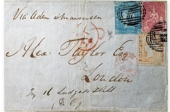 O primeiro selo postal do mundo foi lançado há 185 anos
