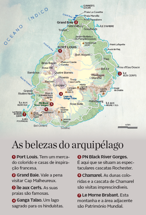Ilha Maurícia, a pérola do Índico