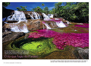 O rio que fugiu do Paraíso