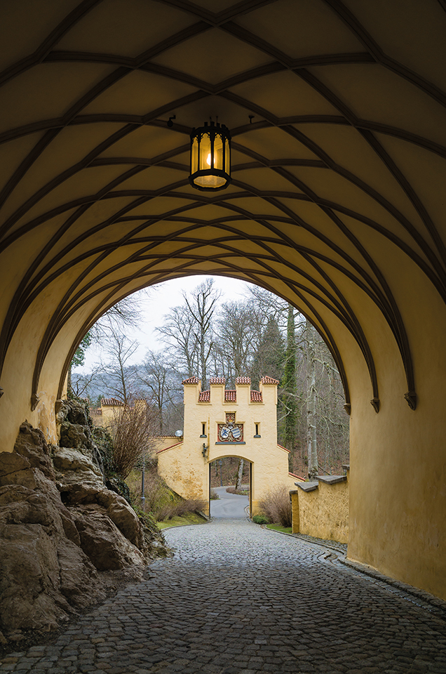 Castelos da Baviera ao estilo dos contos de fadas