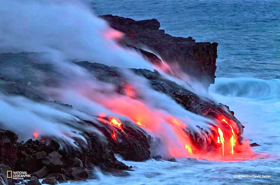 Esculpidos pela Lava