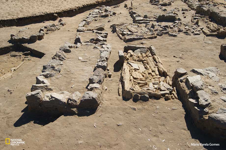 As ruínas arqueológicas da Arrifana